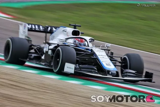 Williams 2020. aasta Emilia Romagna F1 GP-l: pühapäeval