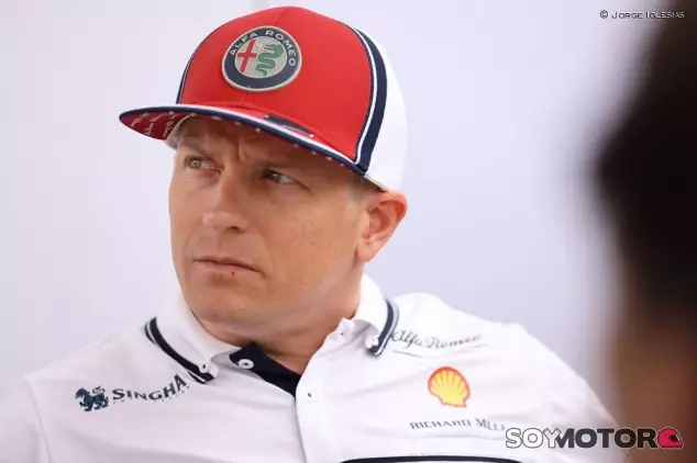 Kimi Räikkönen at the Spanish GP F1 2019 - SoyMotor