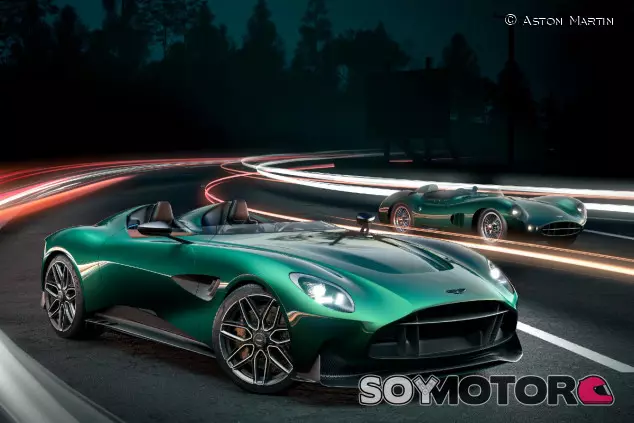 Aston Martin DBR22: geljege göz aýlamak bilen geçmişe aýratyn baş atmak