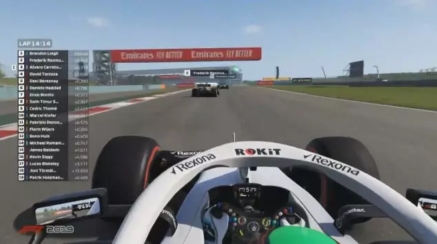 Karetona pjedestāls F1 Esports izstādē Ķīnā