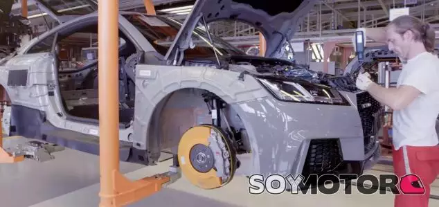 Vídeo del procés de fabricació de l'Audi TT RS 2017 -SOyMotor