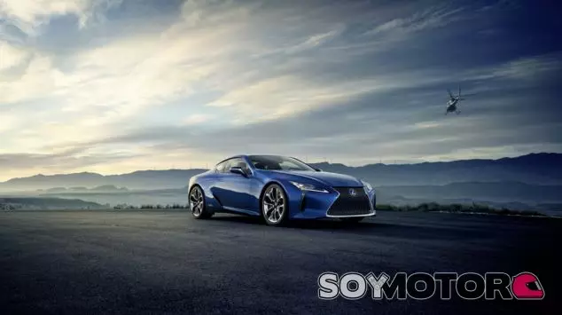 Lexus LC 500h na-ejikọta okomoko, egwuregwu na ugbu a ngwakọ ngwakọ - SoyMotor