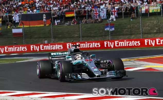 Lewis Hamilton di Hungaria