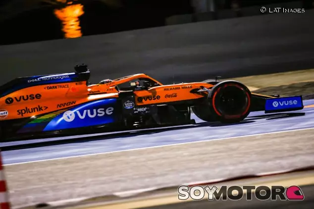 McLaren by de Sakhir F1 GP fan 2020: sneon