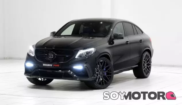 Matte Black ለ Brabus's Mercedes GLE - SoyMotor ልዩ ስሜትን ይሰጣል