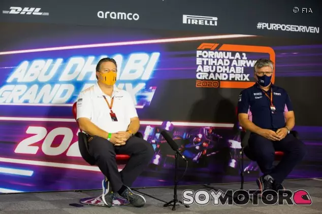 GP Abú Zabí F1 2020: Piatková tlačová konferencia