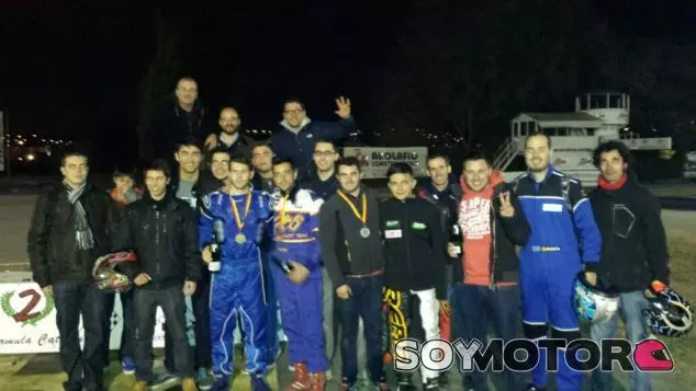 Picha ya familia mwishoni mwa Grand Prix - LaF1