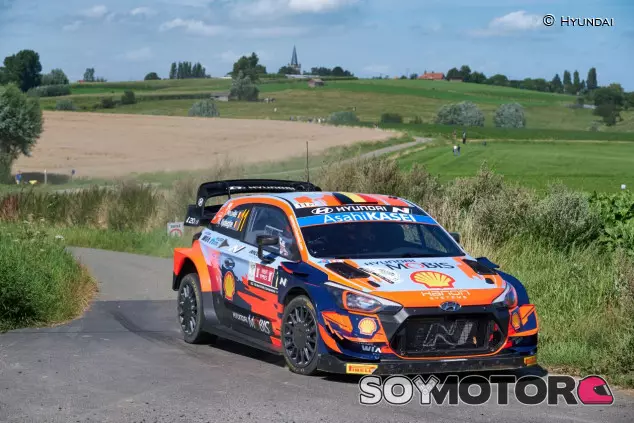 Rally Ypres-Belgium 2021: Hyundai დომინირებს მეორე პარასკევს