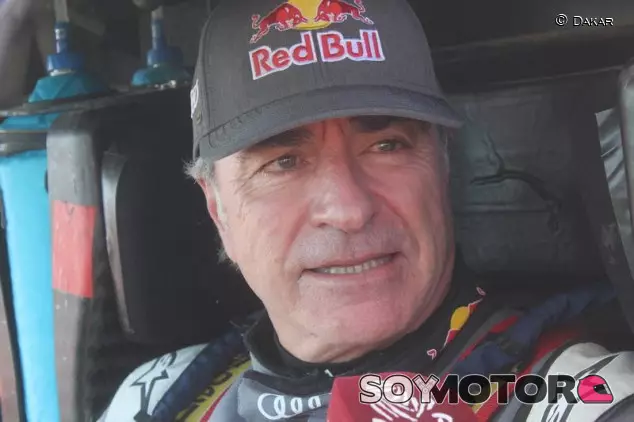 Sainz, a harmadik a törött pajzs ellenére: