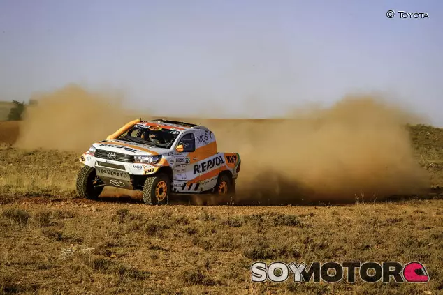 Isidre Esteve ga-eji Toyota laghachi Dakar