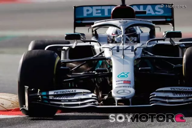 Lewis Hamilton na stazi Circuit de Barcelona-Catalunya