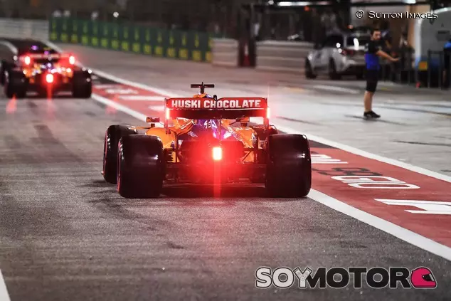 McLaren ntawm Bahrain F1 GP 2019: Hnub Saturday