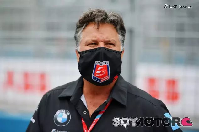 Michael Andretti i le Formula E Niu Ioka ePrix