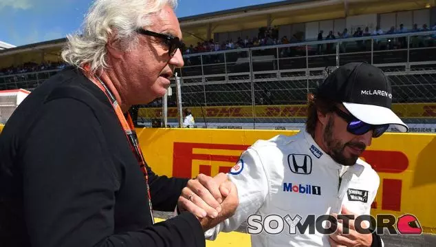 Briatore bakal ngabalikeun Alonso ka Ferrari upami Räikkönen pensiunan