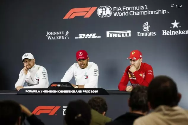 Китайський GP F1 2019: недільна прес-конференція