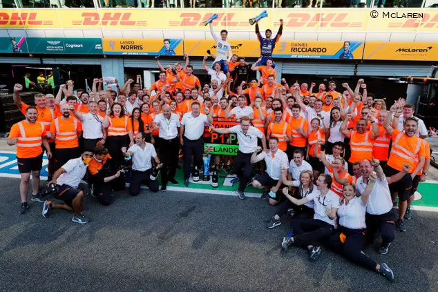 Mclaren mengakhiri perjalanan di padang pasir