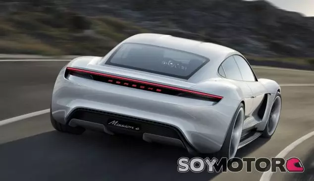 Porsche Mission E стане першым на 100% электрамабілем фірмы Штутгарт - SoyMotor