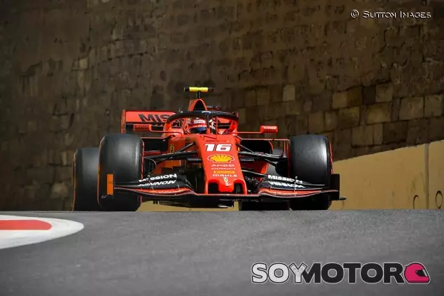 Čārlzs Leklerks Azerbaidžānas GP F1 2019 3. brīvajā treniņā — SoyMotor