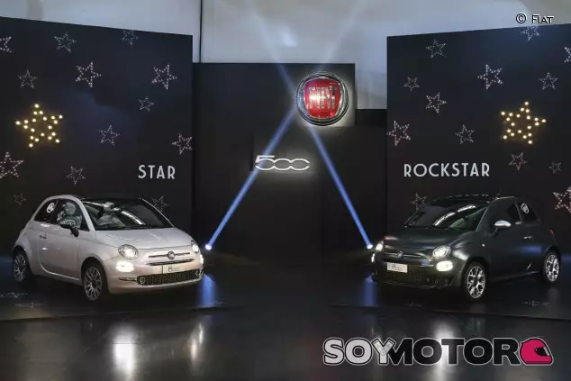 Star અને Rockstar, Fiat 500 ના બે નવા પ્રોપ્સ