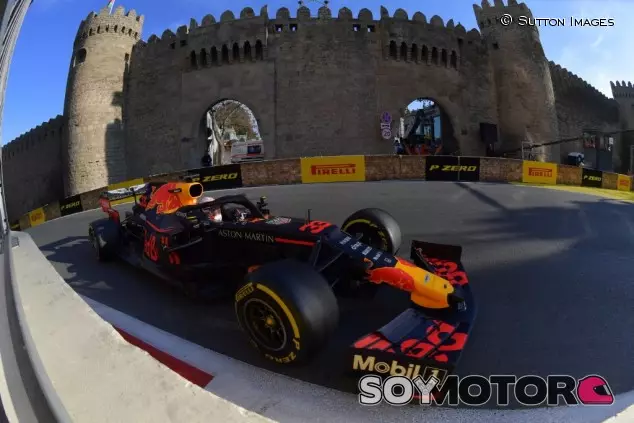 Red Bull ที่อาเซอร์ไบจาน GP F1 2019: วันอาทิตย์ – SoyMotor.com