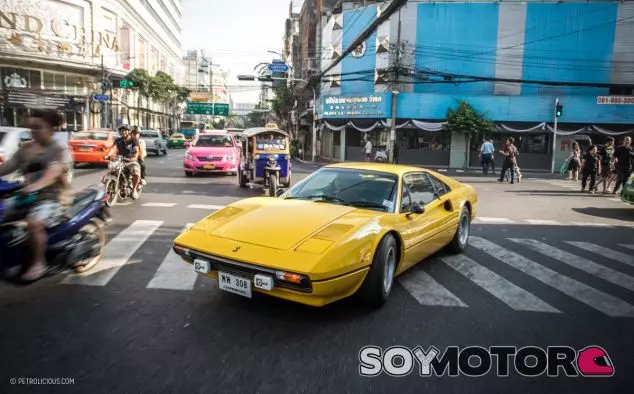 Ku Thailand ndizotheka kukhala ndi Ferrari 308 GTB kuti mugwiritse ntchito tsiku ndi tsiku