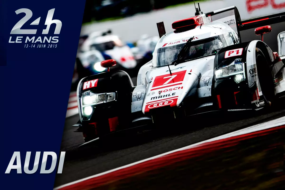 Audi returns to its imperial version and aspires to everything in Le Mans 2015