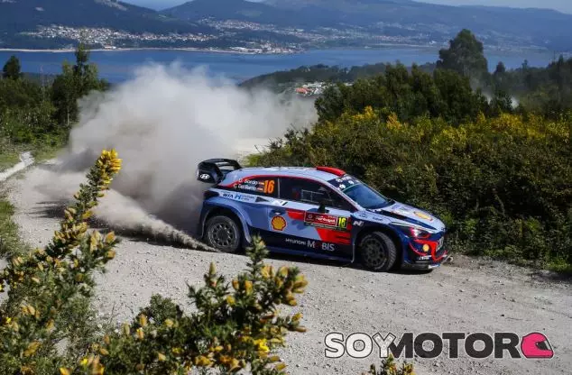 Dani Sordo at the Rally of Portugal 2018