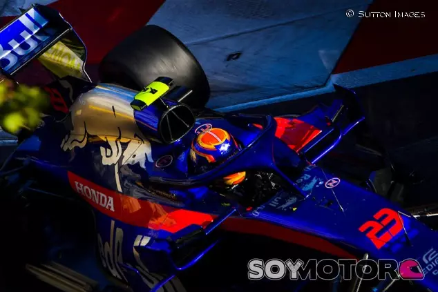 Toro Rosso på Aserbajdsjan GP F1 2019: søndag