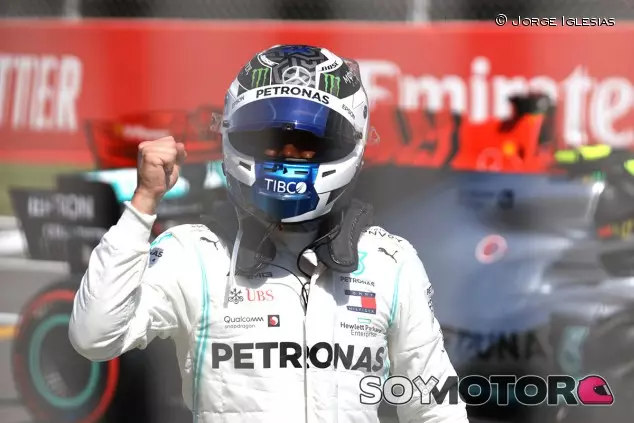 Valtteri Bottas, Pole Posisie in die Spaanse GP F1 2019 - SoyMotor