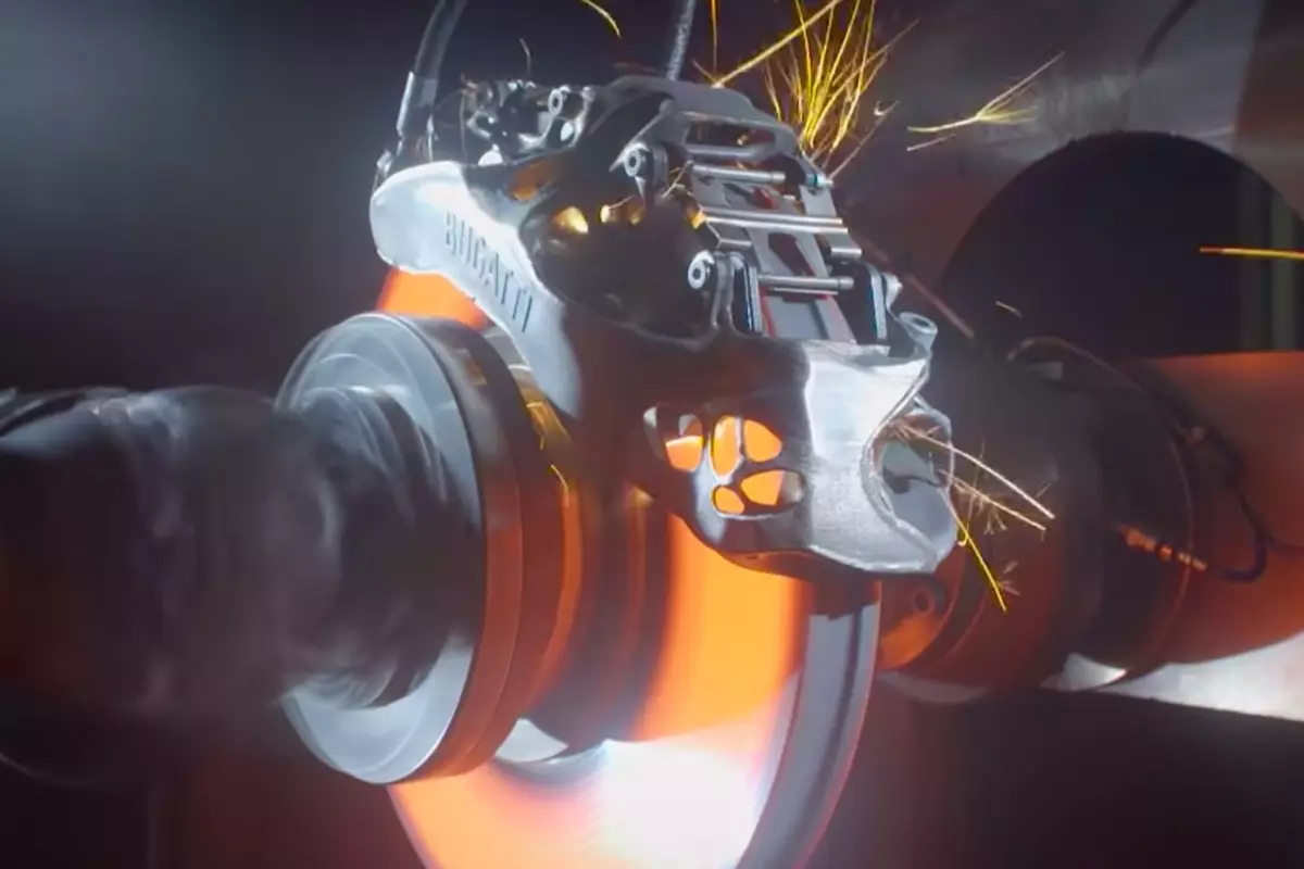 This is how Bugatti tests its new 3D printed brake calipers