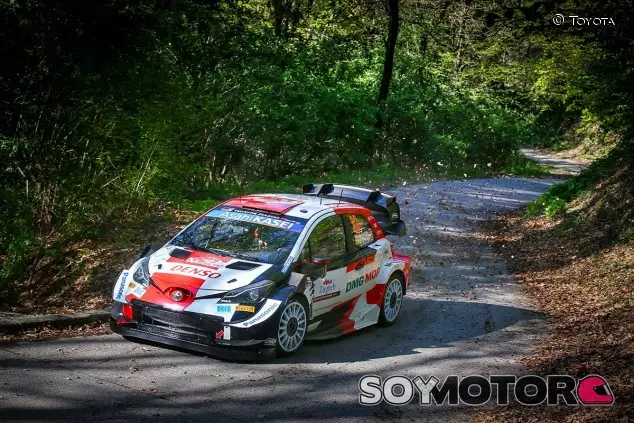 Evans and Toyota dominate Rally Croatia shakedown