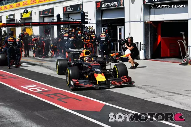 Red Bull ntawm Canadian GP F1 2019: Hnub Sunday