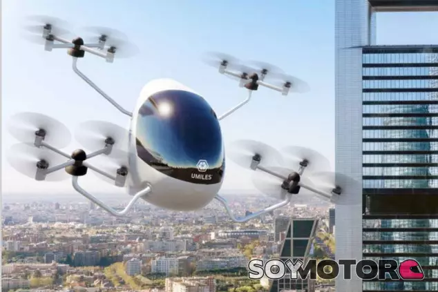 Umiles New Concept los ntawm Tecnalia: Spanish air taxi uas yuav ua haujlwm hauv 2030