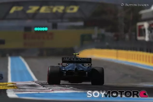 Haas no GP de Francia F1 2019: domingo