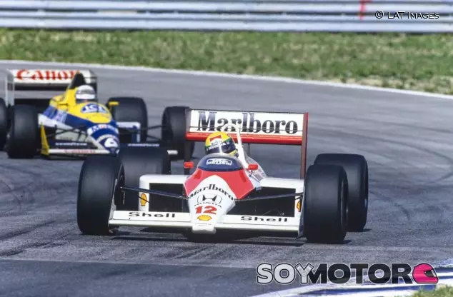 Ayrton Senna na VN Španije 1988