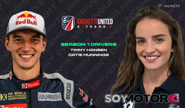 Timmy Hansen da Catie Munnings sun shiga Andretti United