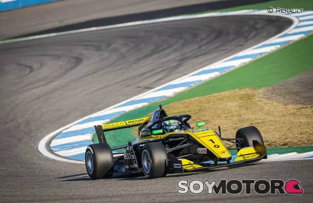 Collet yatsindiye Hockenheim kandi ikomeza igitutu kuri Martins