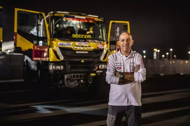 Francesc Ester, trukket tilbake fra Dakar på grunn av covid-19