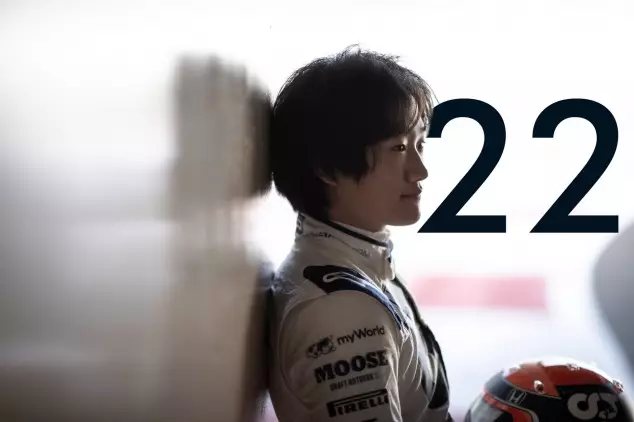 Tsunoda kommer att vara den 169:e olika föraren att bära nummer 22 i F1