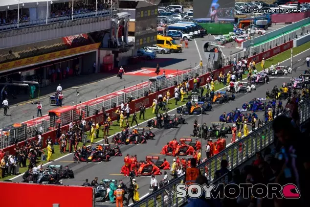 Grid tal-bidu tal-GP Spanjol 2019