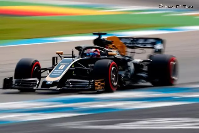 Haas på det tyske GP F1 2019: Lørdag