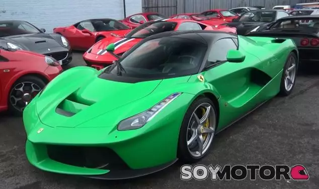 Det 100 % elektriska läget hos Ferrari LaFerrari är nästan ett vittnesbörd - SoyMotor