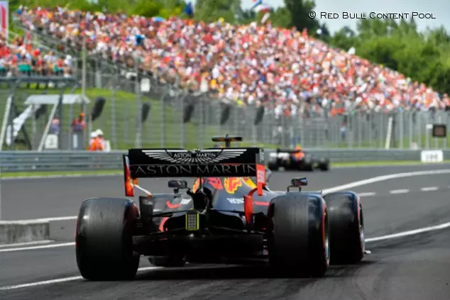Red Bull हंगेरियन GP F1 2019 . पर