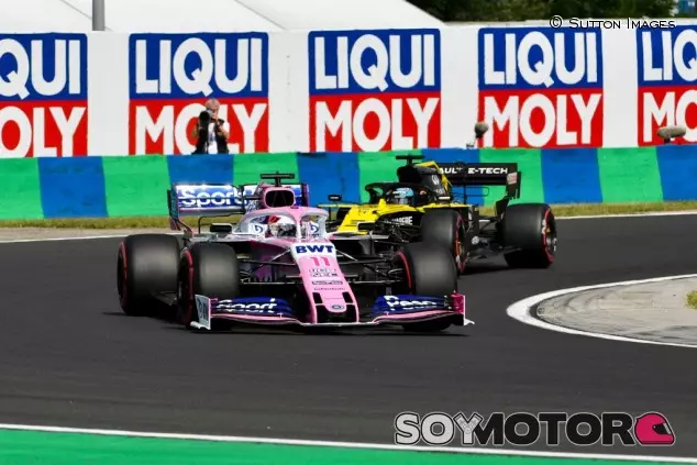 Racing Point by de Hongaarske GP F1 2019: Sneon - SoyMotor.com