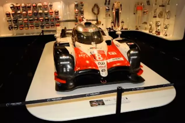 Toyota TS050 Hybrid er allerede på Alonso-museet