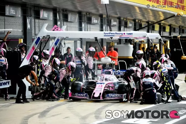 Sergio Pérez ni Grand Prix Ilu Gẹẹsi 2019 - SoyMotor