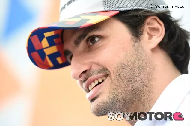 Sainz, op zijn liefste moment: