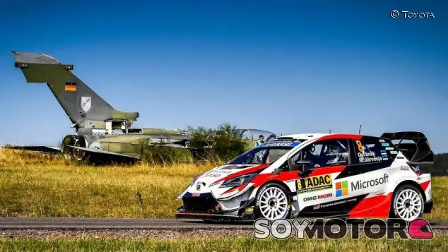 Rally Dútslân 2019: Toyota treble; Tänak, as in fleantúch nei de titel