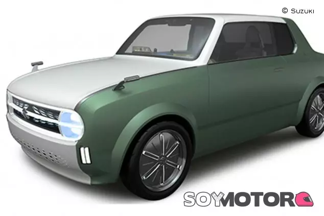 Suzuki Waku SPO Concept: retro nga inspirasyon sa karon nga teknolohiya