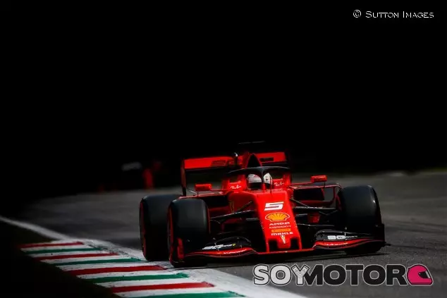 U-Sebastian Vettel kwi-Free Practice 3 ye-Italian GP F1 2019